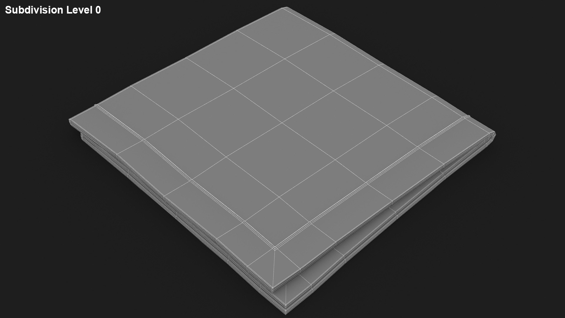 Realistic folded napkin 3D model - TurboSquid 1500982