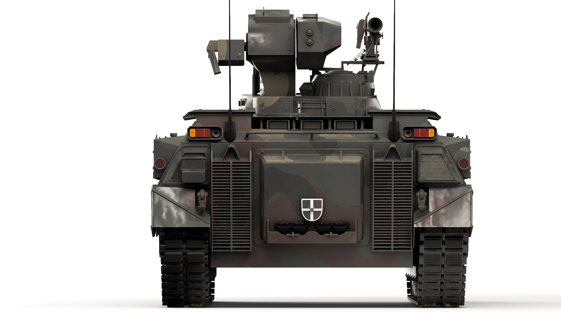 Marder 1A3 BMP 1989 3D Model - TurboSquid 2016663