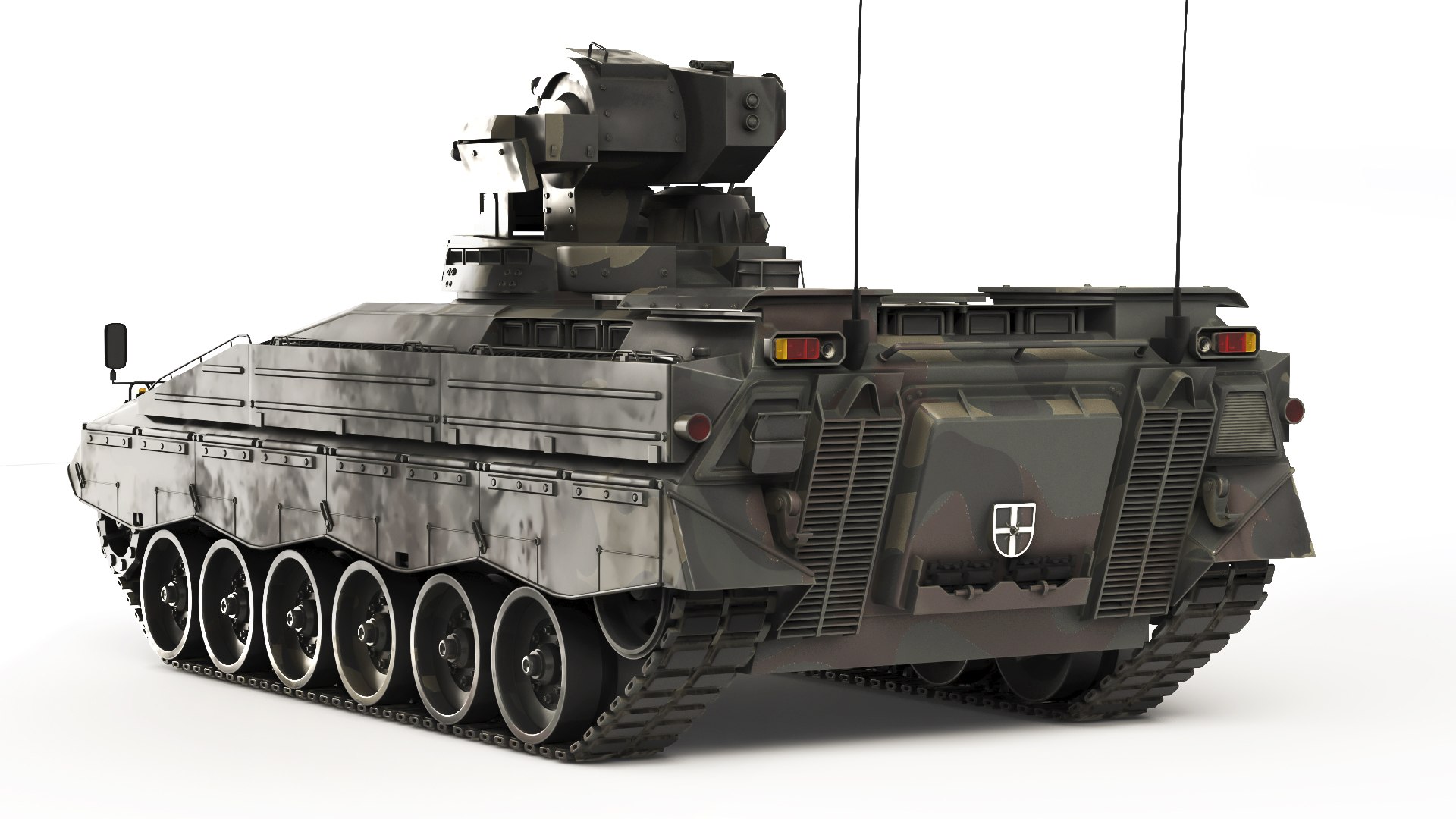 Marder 1A3 BMP 1989 3D Model - TurboSquid 2016663