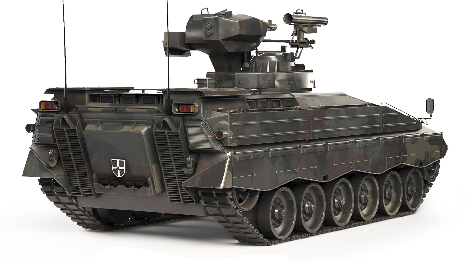 Marder 1A3 BMP 1989 3D Model - TurboSquid 2016663