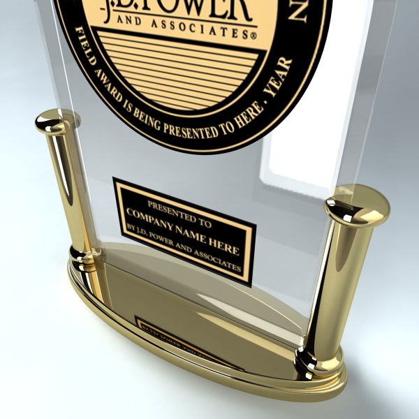 3D модель JD Power Award - TurboSquid 585579