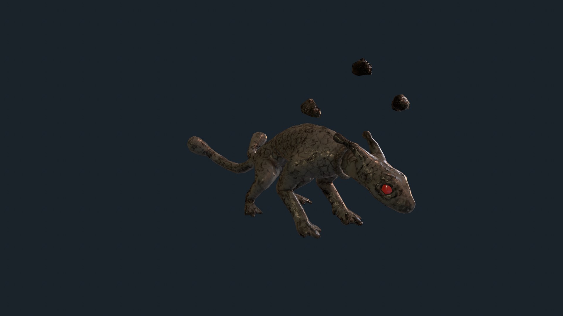 Stone Rat model - TurboSquid 1795327