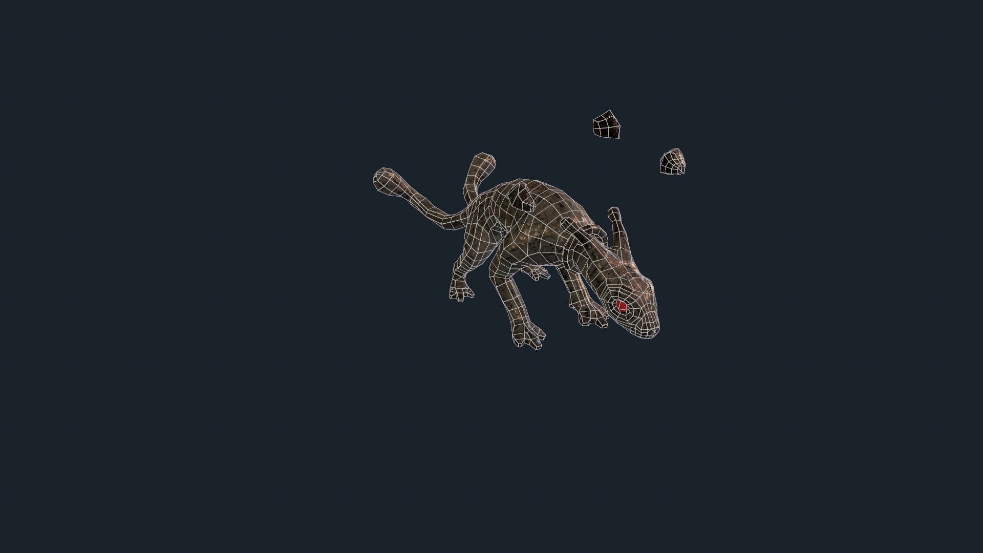 Stone Rat model - TurboSquid 1795327