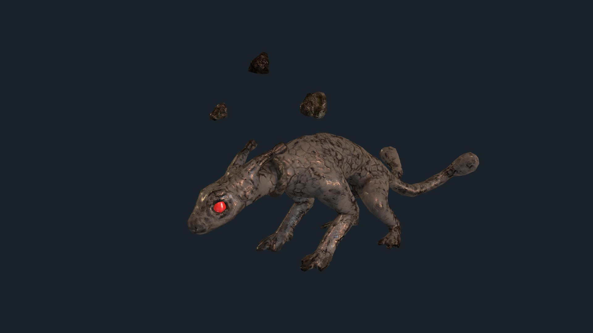 Stone Rat model - TurboSquid 1795327