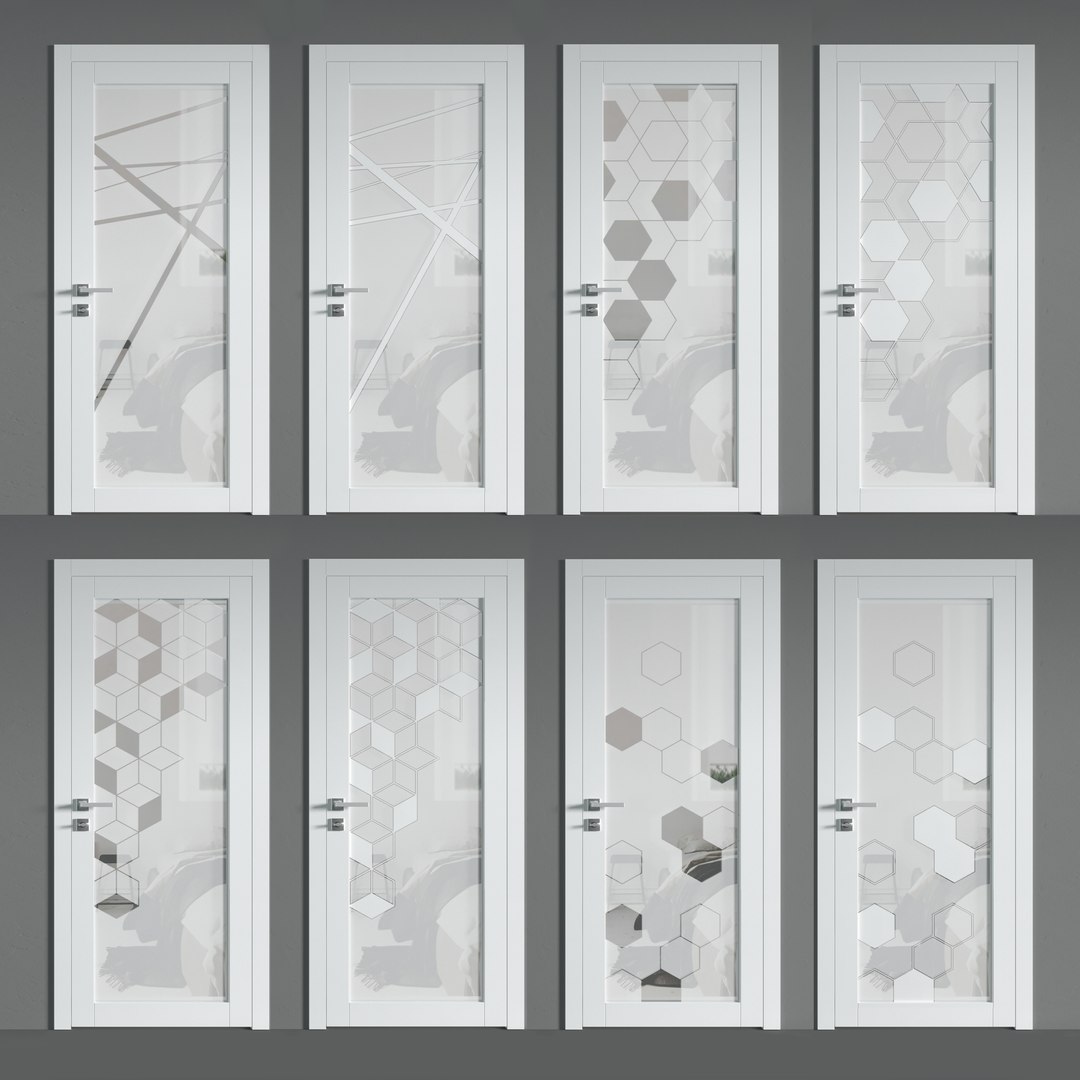 3D Dorian Color Interior Doors - TurboSquid 1541298