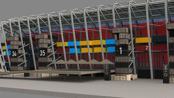 Stadium 974 Qatar 3D model - TurboSquid 1885980