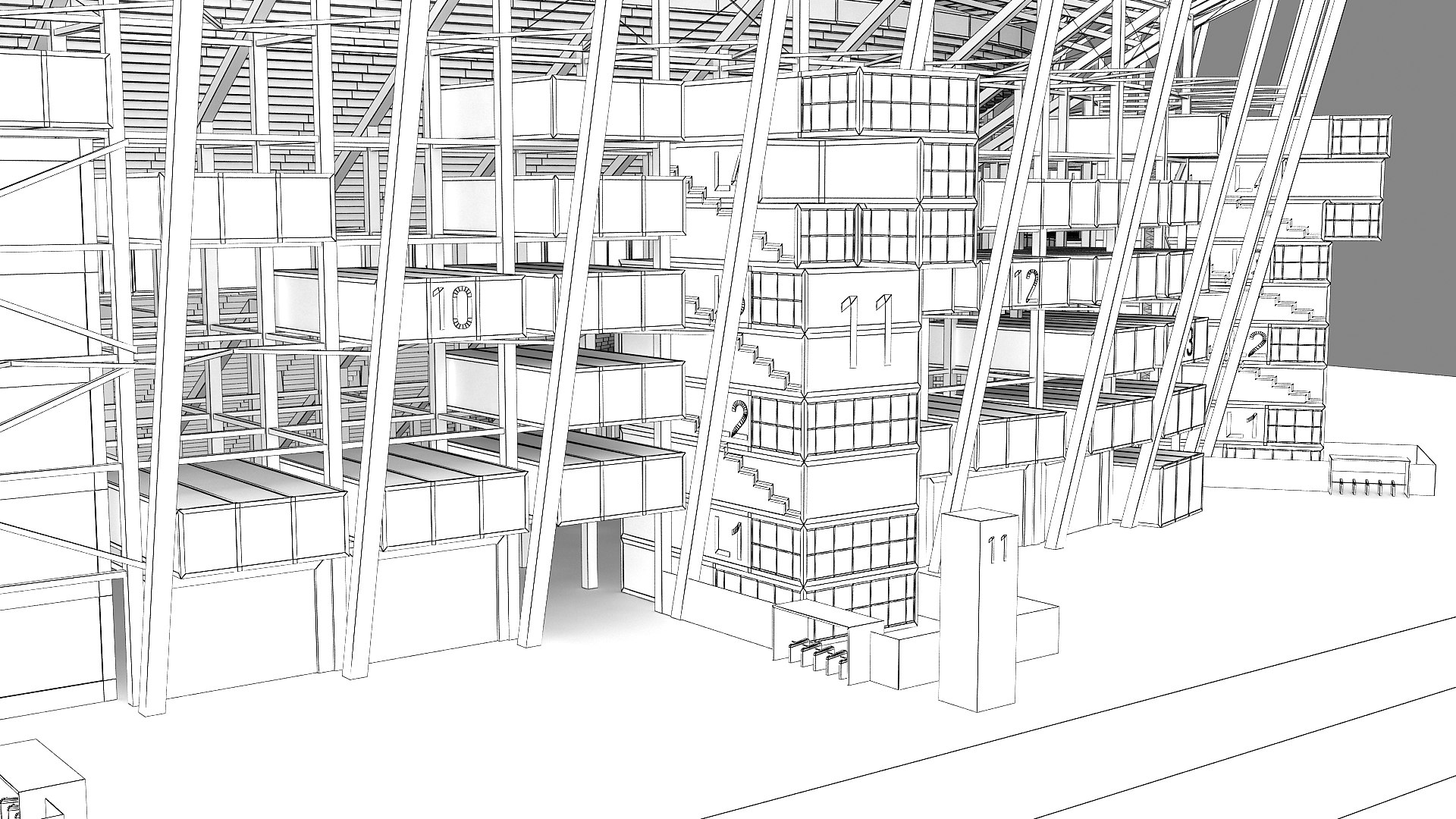 Stadium 974 Qatar 3D model - TurboSquid 1885980