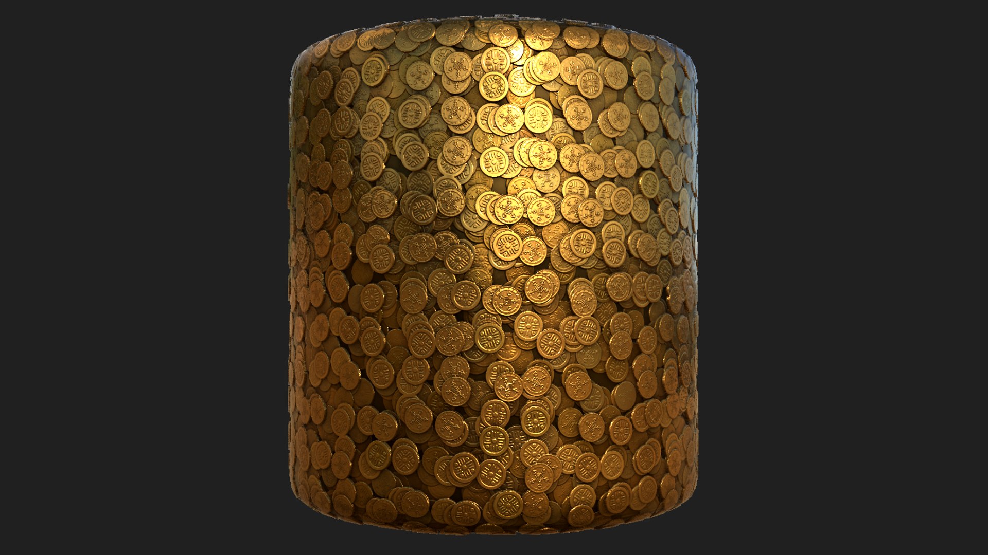 Seamless Coins Material Texture 3D - TurboSquid 2329538