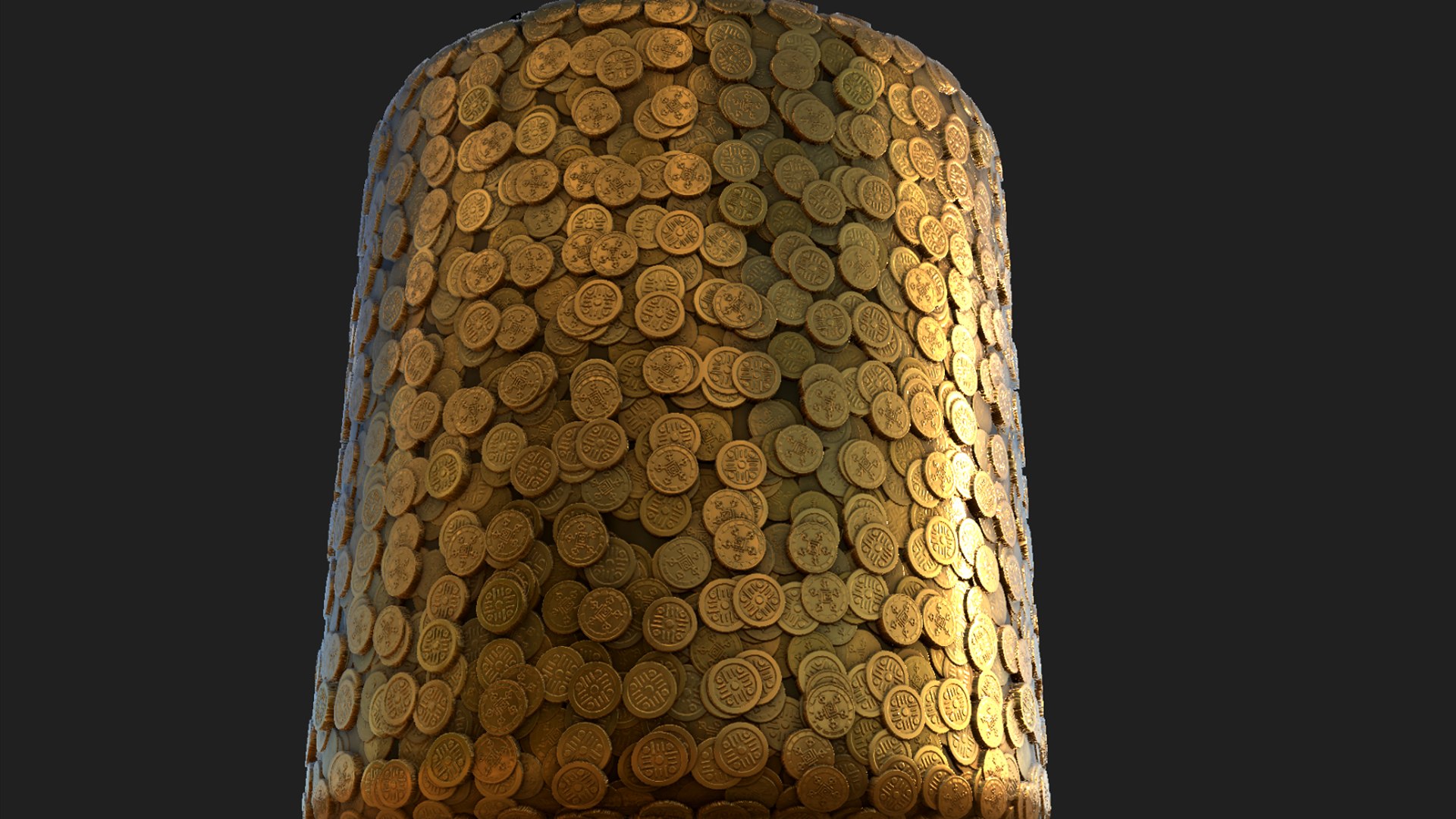 Seamless Coins Material Texture 3D - TurboSquid 2329538