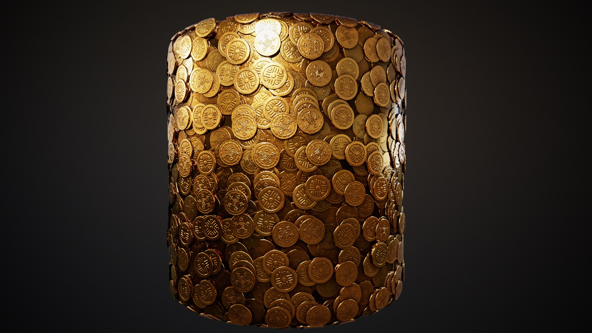 Seamless Coins Material Texture 3D - TurboSquid 2329538