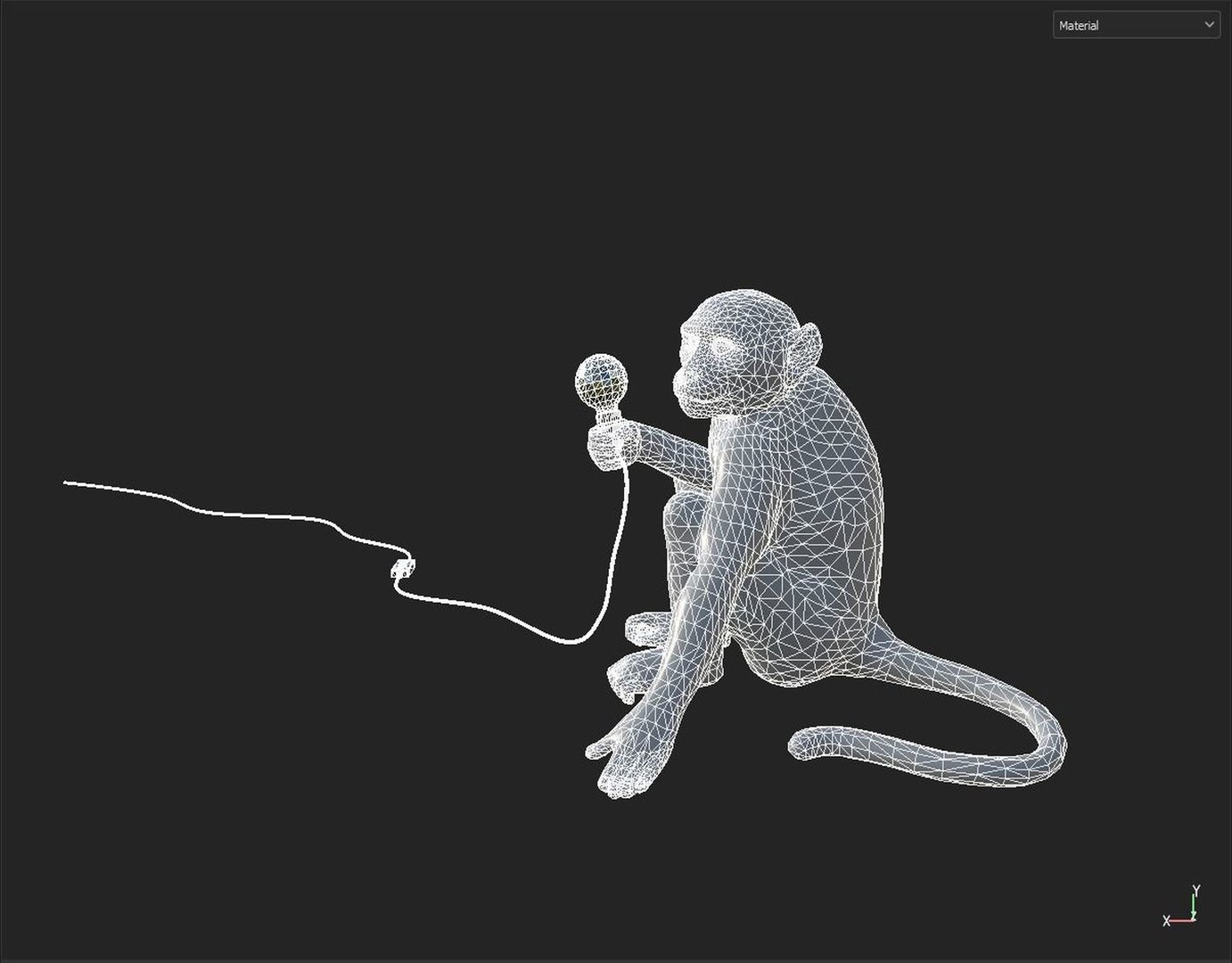 Monkey Light Model - TurboSquid 2252179