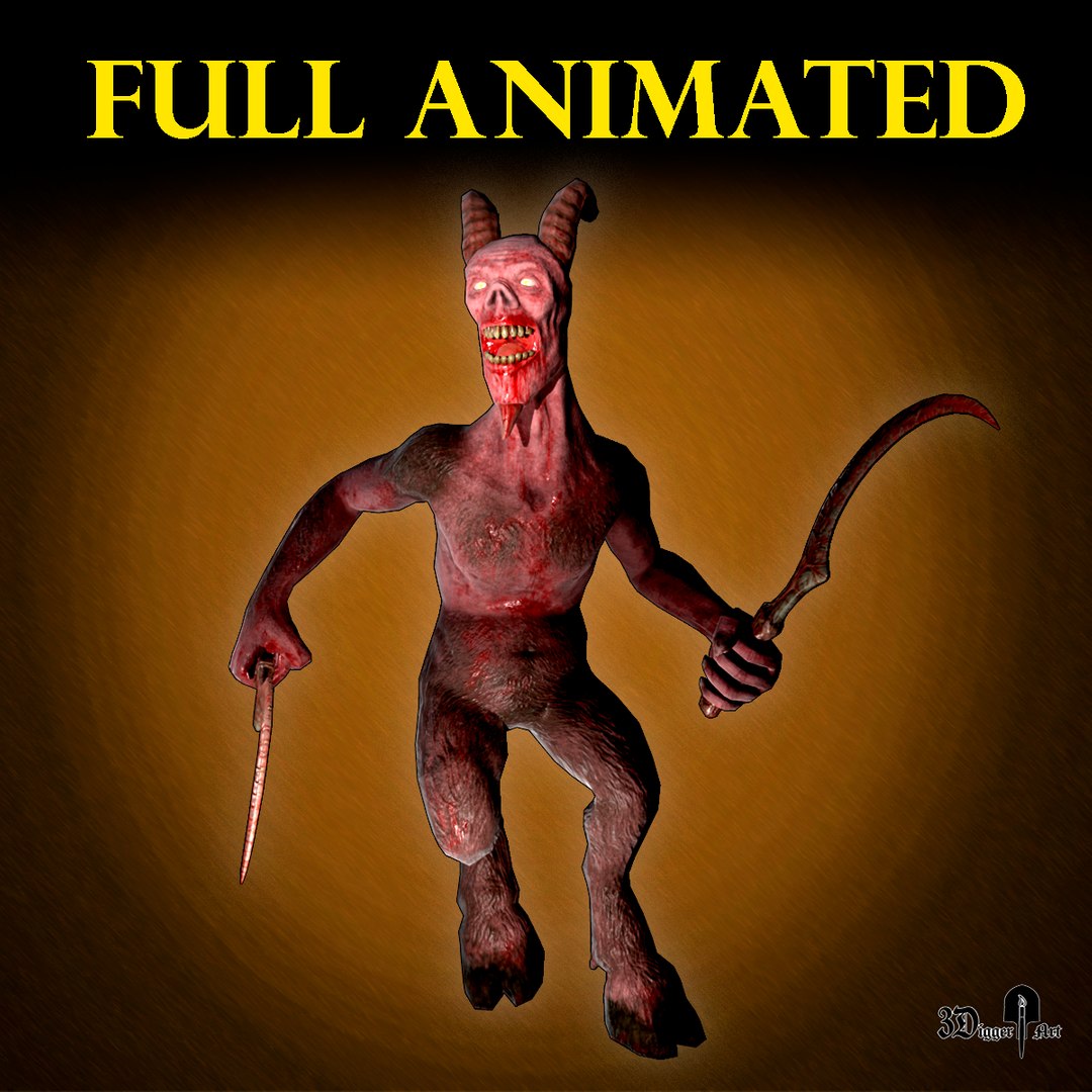 Pack Demon Animation 3D Model - TurboSquid 1217546