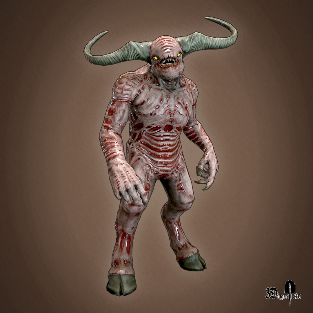 Pack Demon Animation 3D Model - TurboSquid 1217546