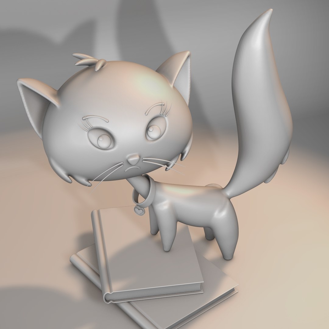 3D Model Adorable Cat Animation - TurboSquid 1579255