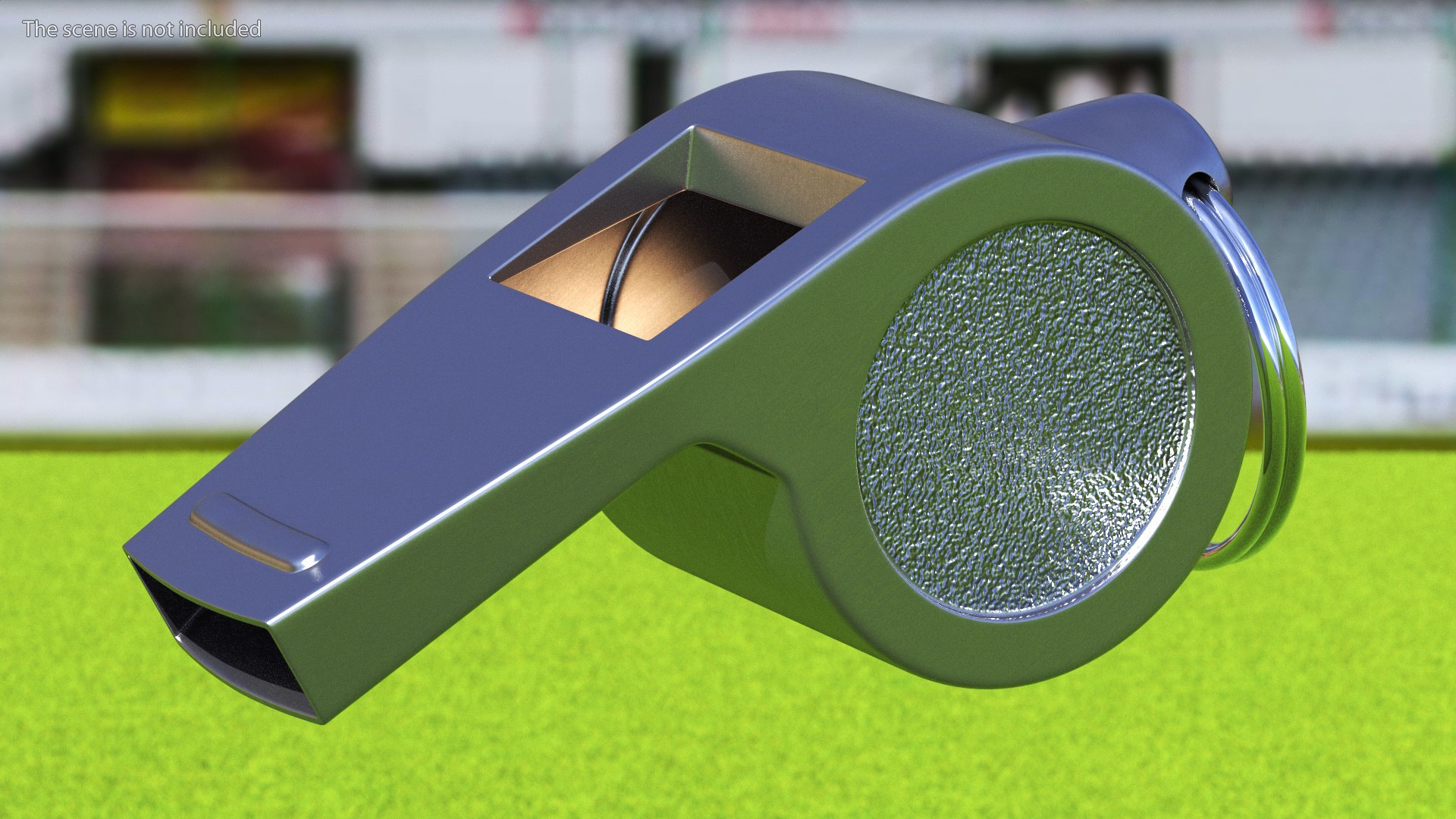 3D Football Hockey Rugby Referee Whistle Model - TurboSquid 2117708