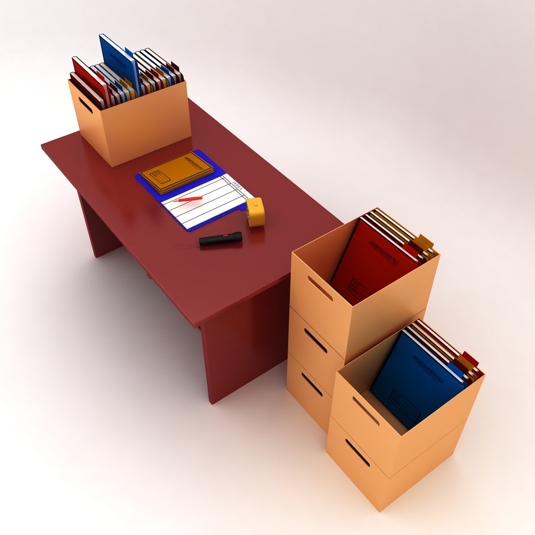 Files Settings 3d Model