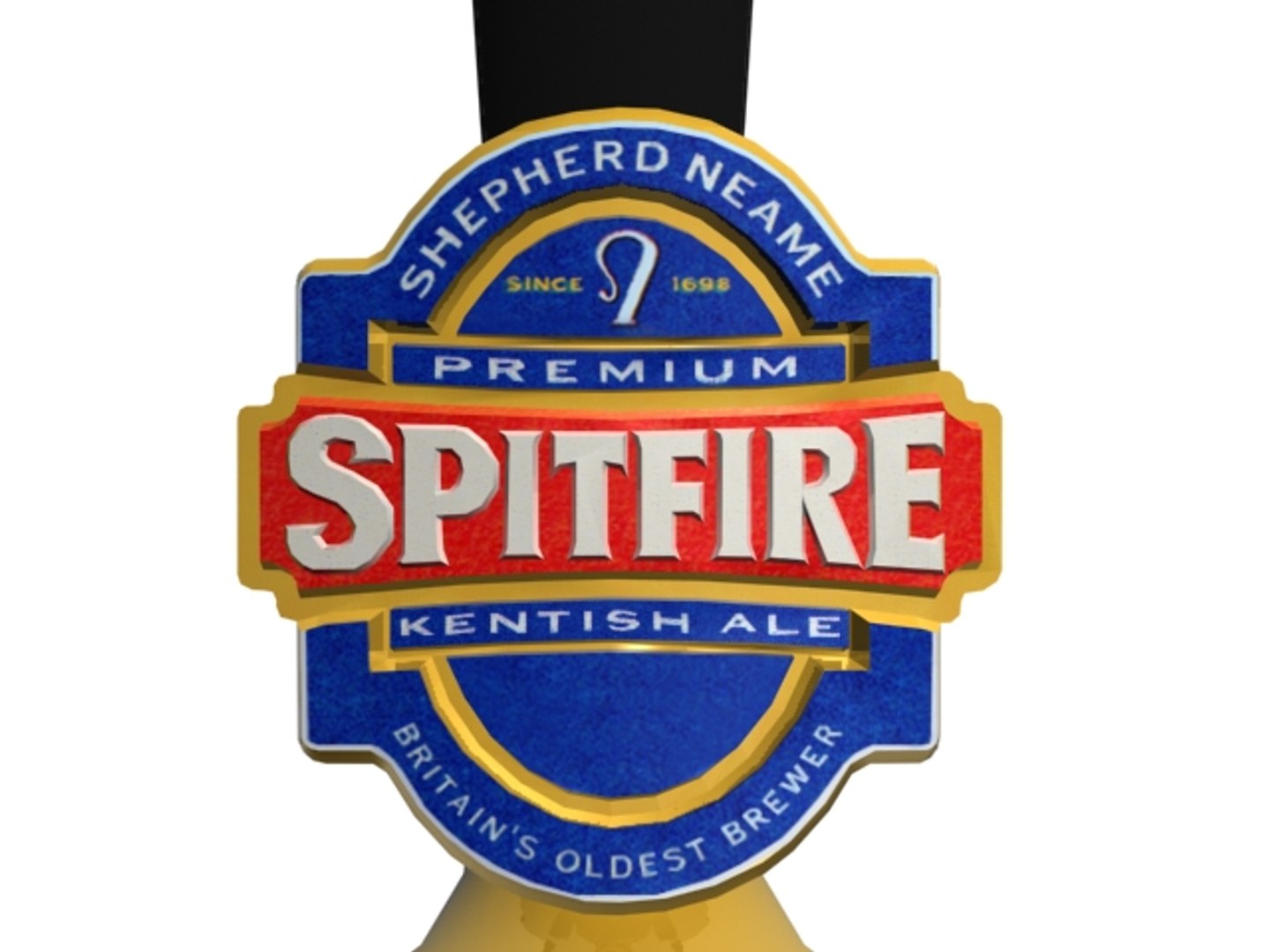 Spitfire Beer Tap 3d Max