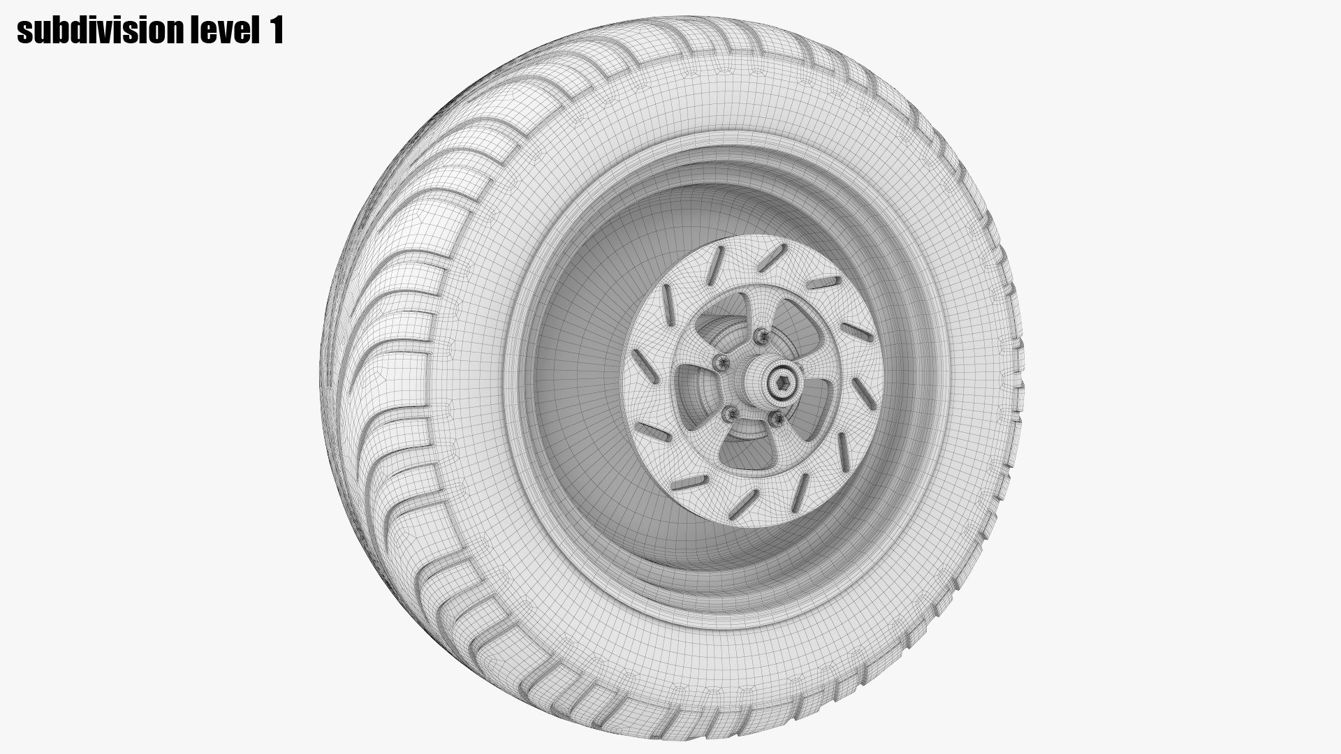 3D Model Wheel 091 - TurboSquid 1954508