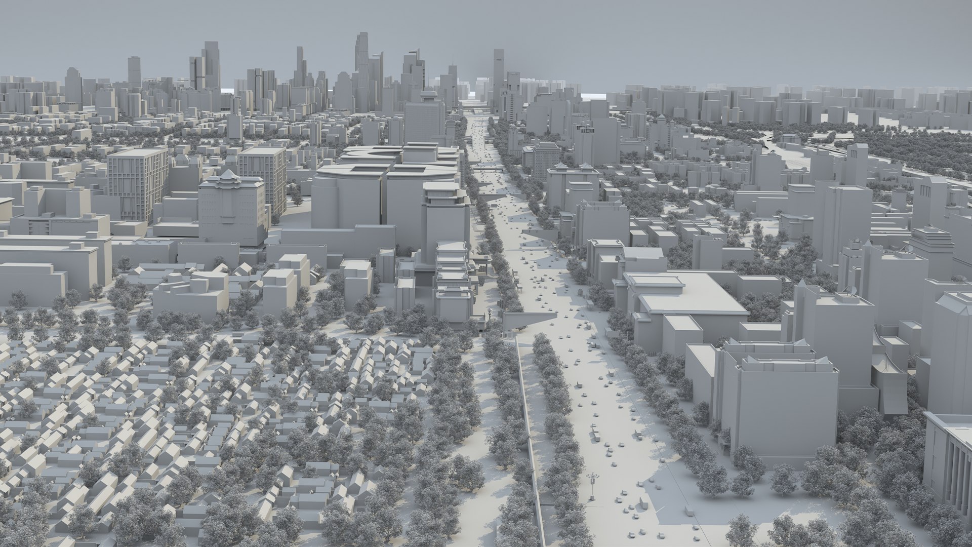 City 3D Model - TurboSquid 2243780