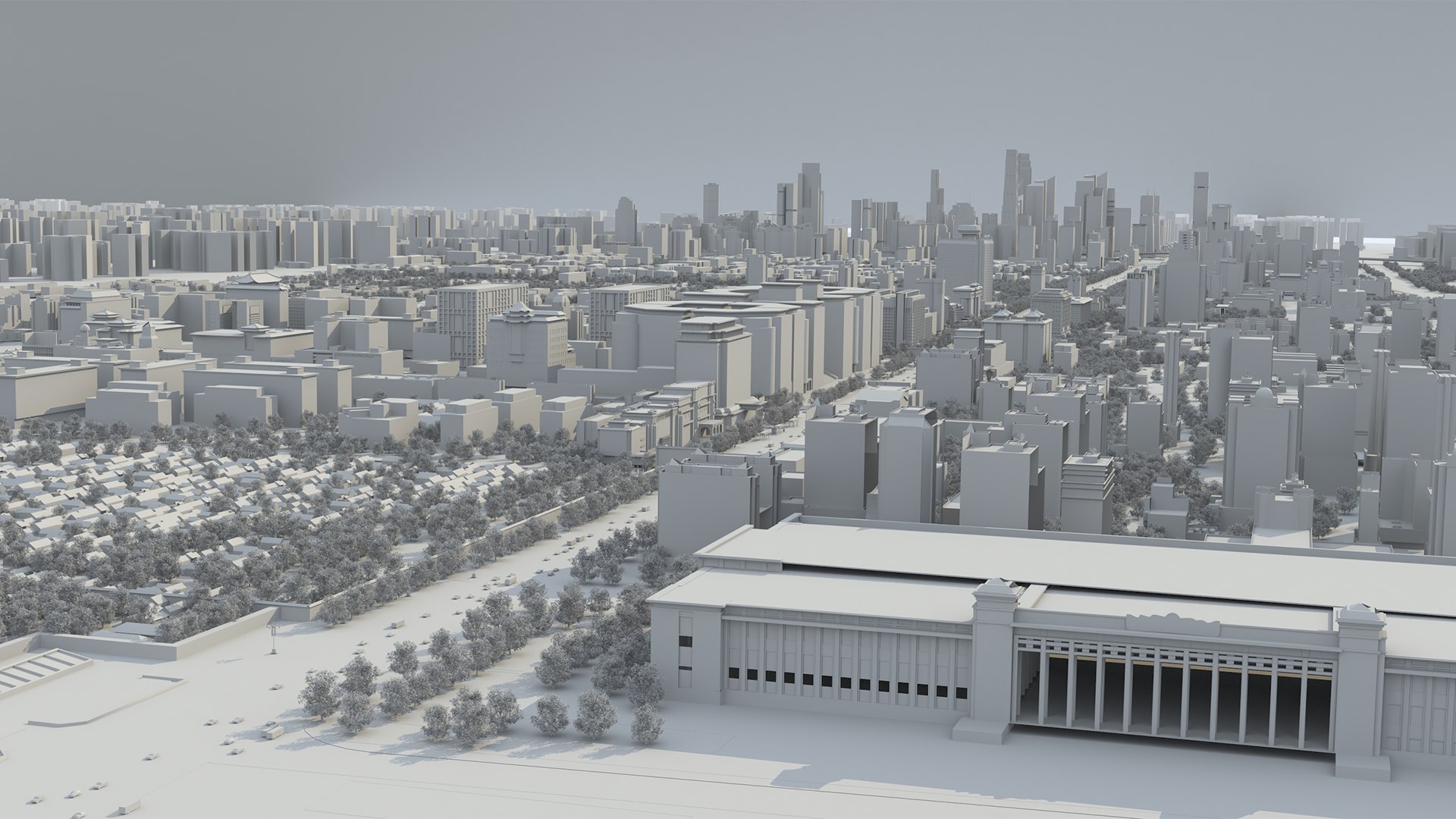City 3D Model - TurboSquid 2243780