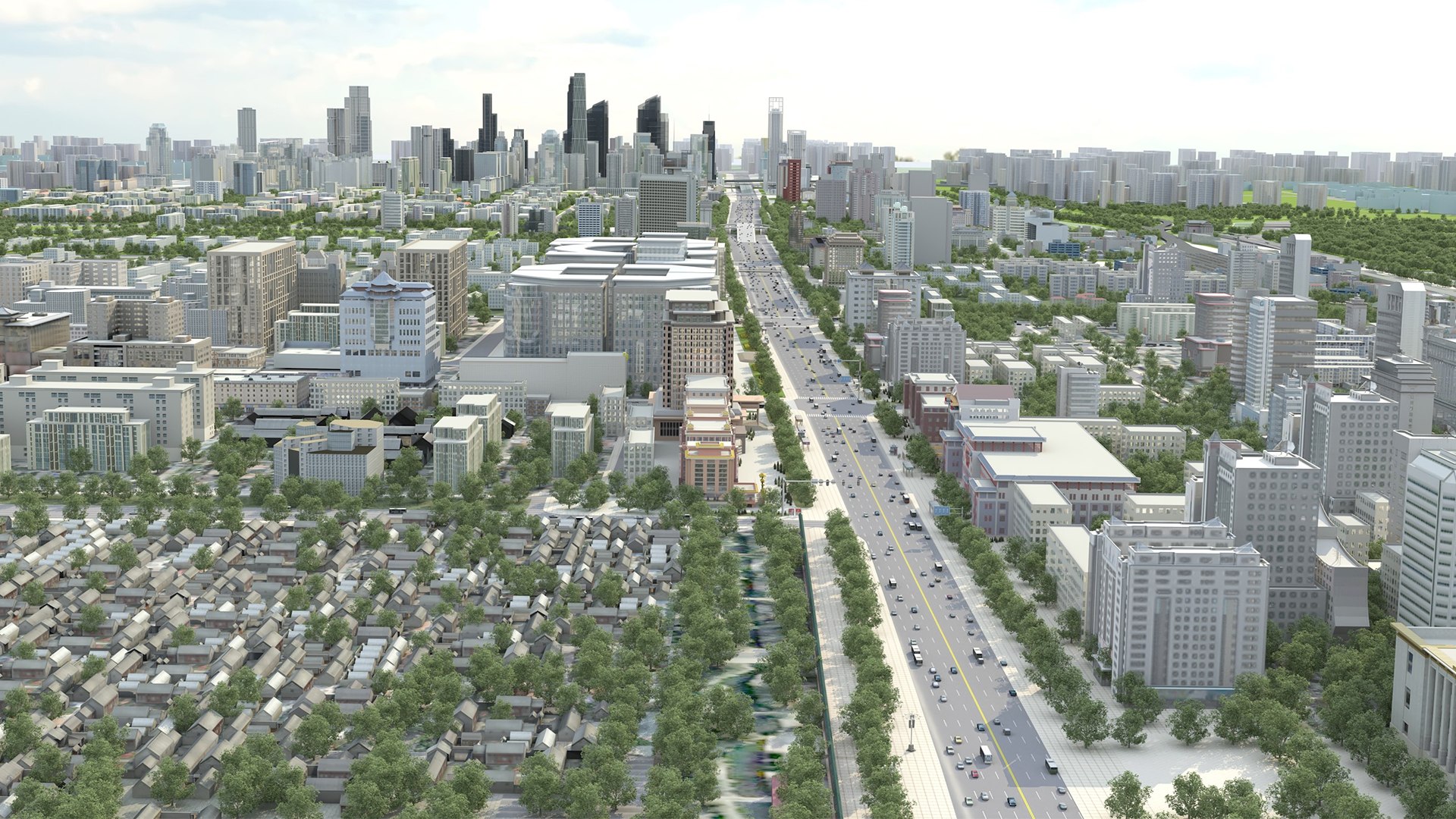 City 3D Model - TurboSquid 2243780