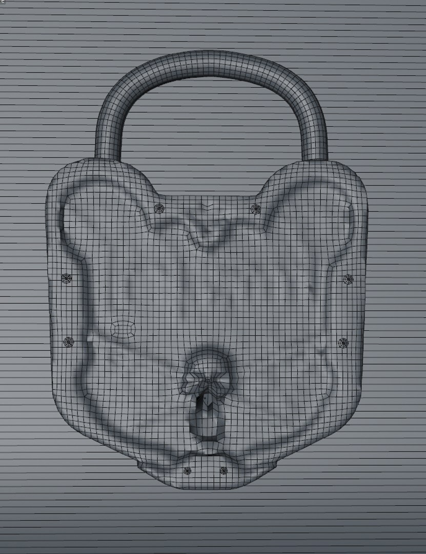 3D Model Lock Treasure - TurboSquid 1180271