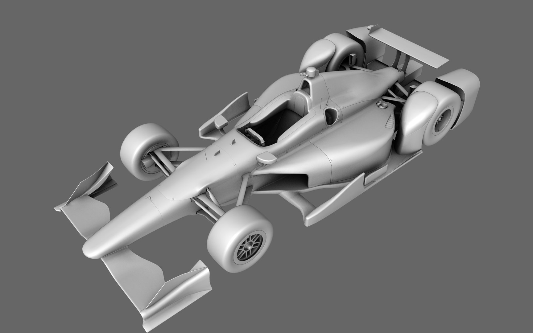 Dallara Open Wheel Car Chevrolet 2015 PBR 3D Model - TurboSquid 2013678