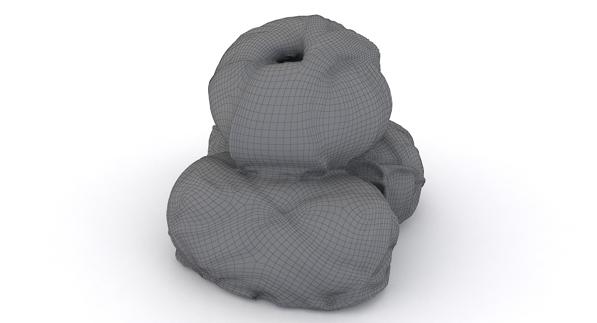 Balls wool 3D model - TurboSquid 1390982