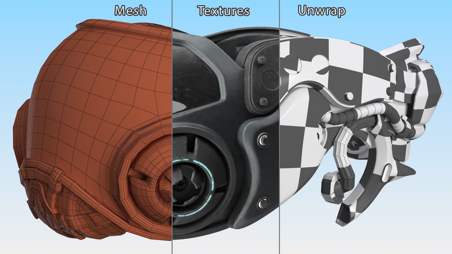 Sci-Fi Helmets Collection 2 3D Model - TurboSquid 2390018