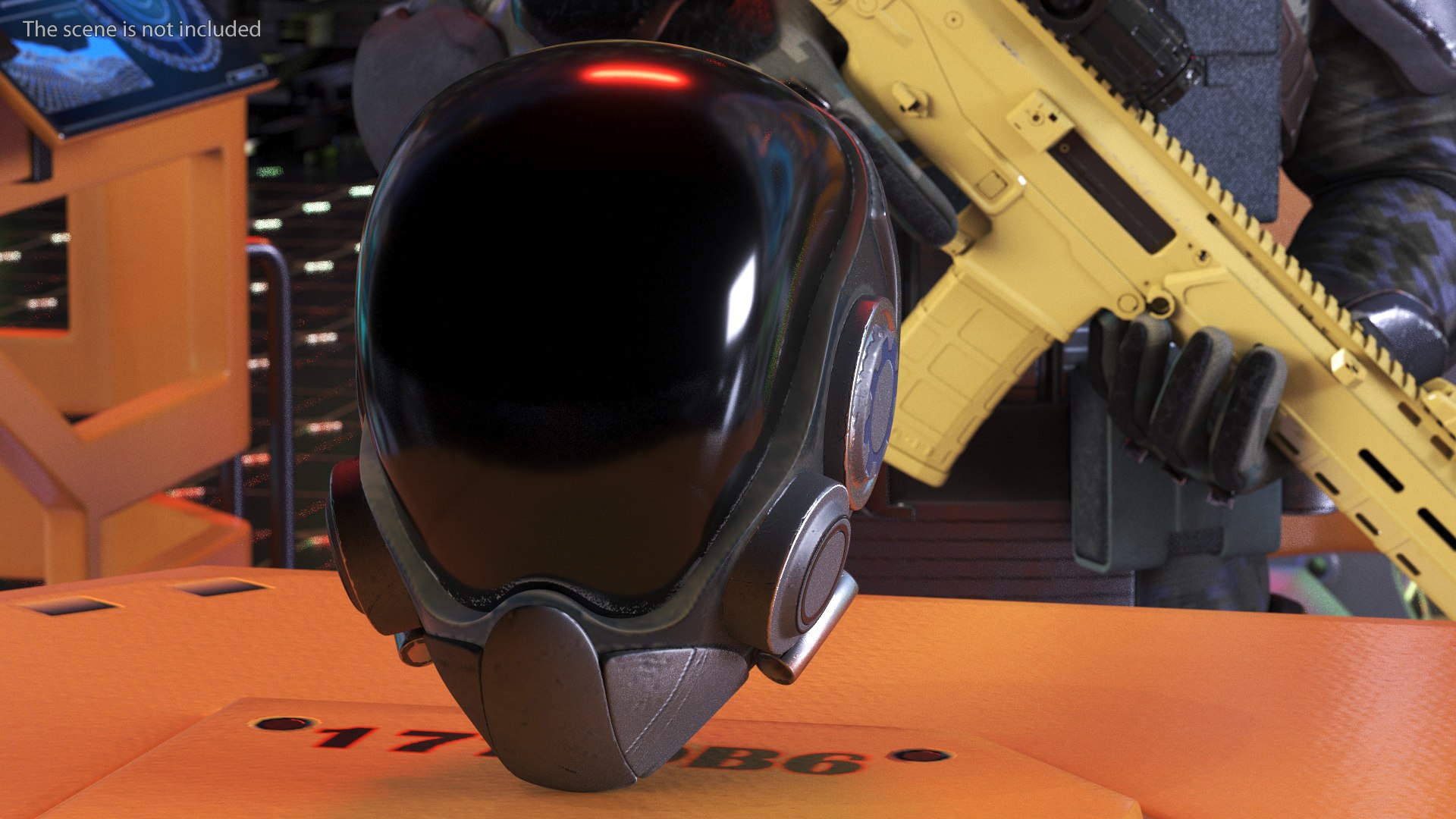 Sci-Fi Helmets Collection 2 3D Model - TurboSquid 2390018