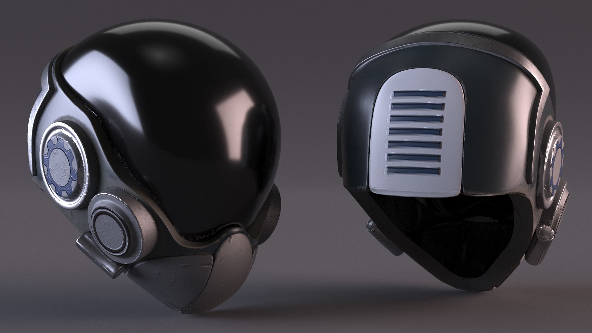 Sci-Fi Helmets Collection 2 3D Model - TurboSquid 2390018