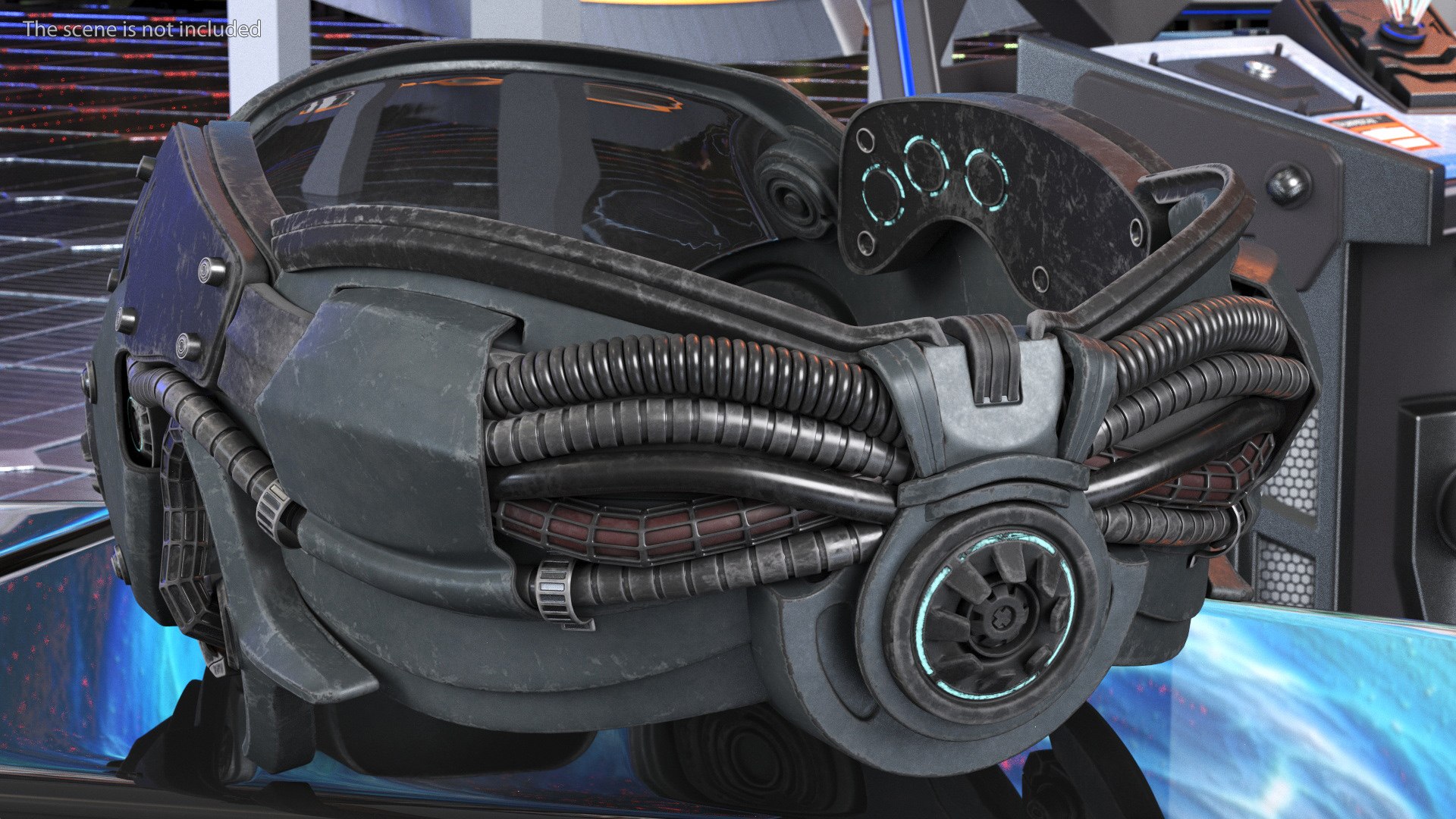 Sci-Fi Helmets Collection 2 3D Model - TurboSquid 2390018