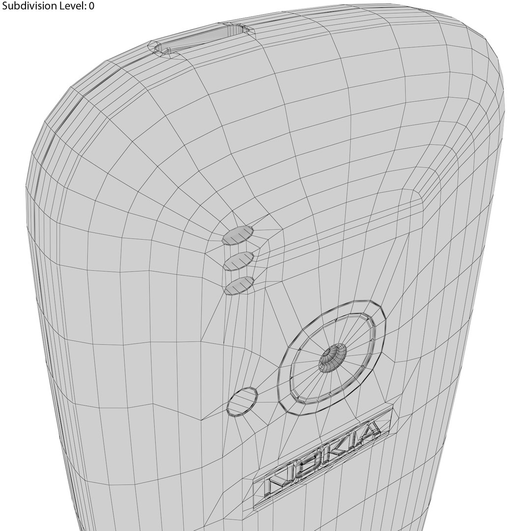 3d Realistic Nokia 3310 2017 Model