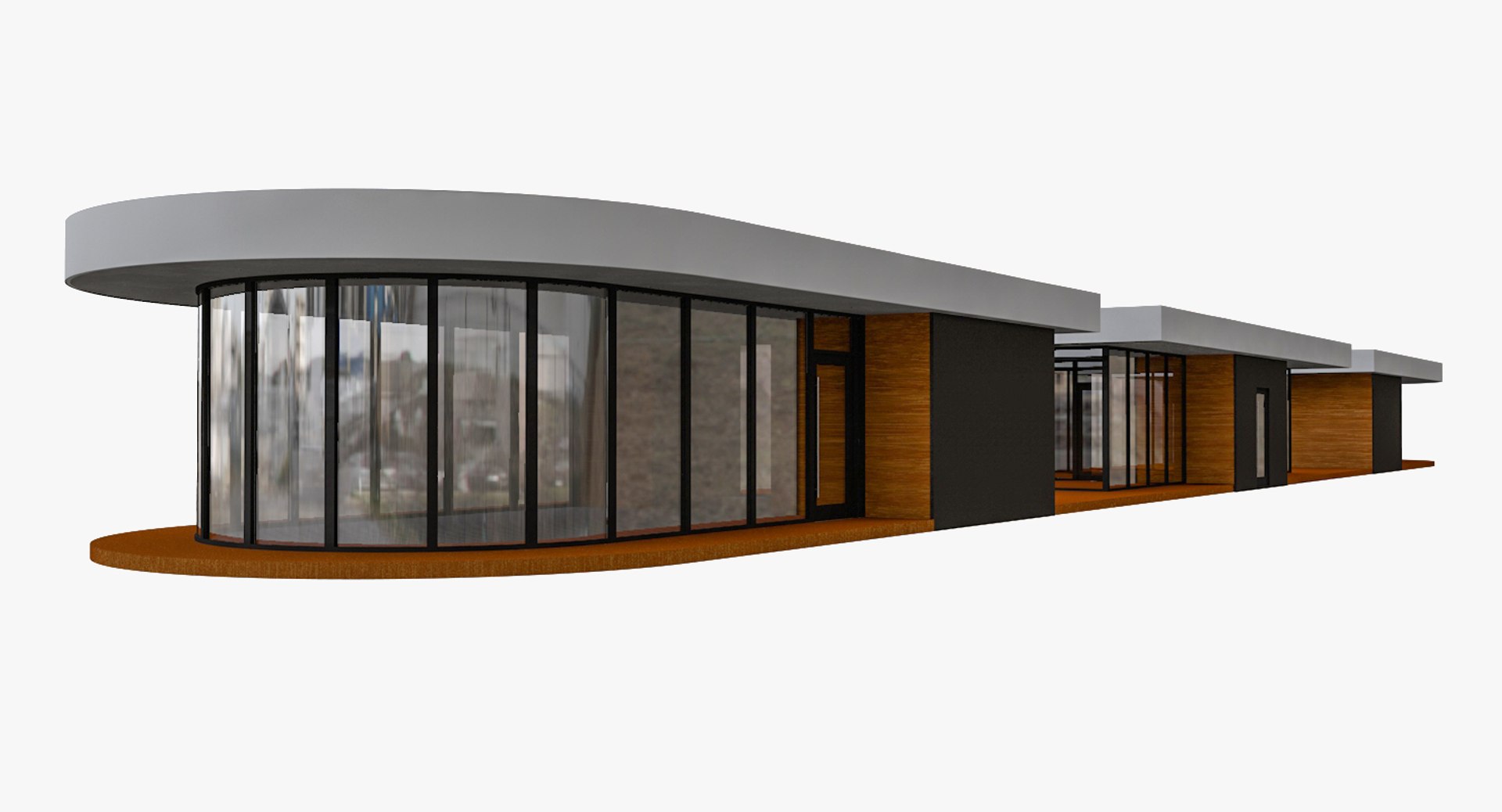 Shop Pavilion 3D Model - TurboSquid 1447368