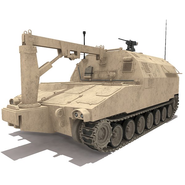Recovery vehicle armored m88a1 3D model - TurboSquid 1454359