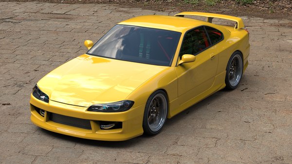 닛산 실비아 s15 3D 모델 - TurboSquid 1519405