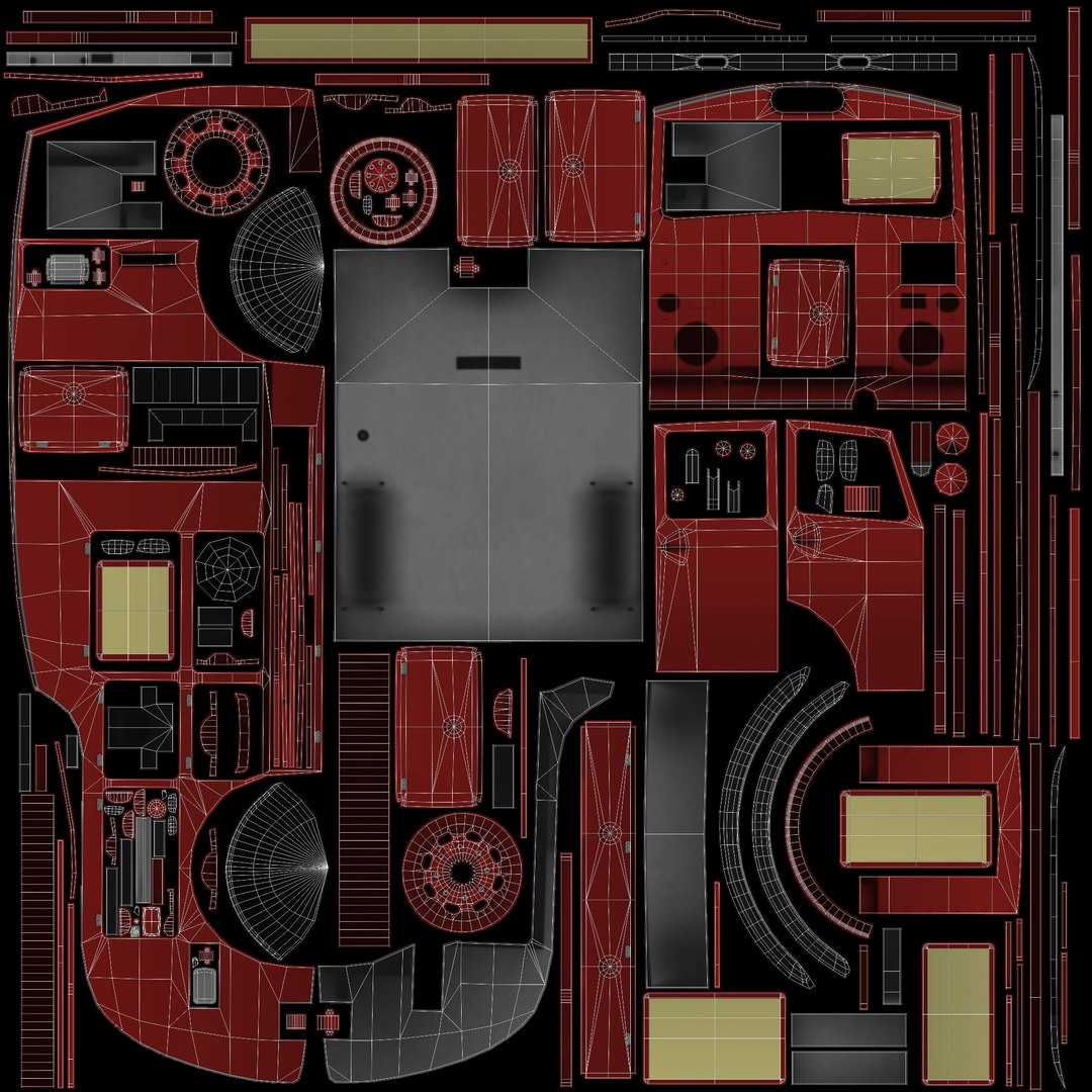 3D Model Dennis F12 Fire Engine - TurboSquid 2127954