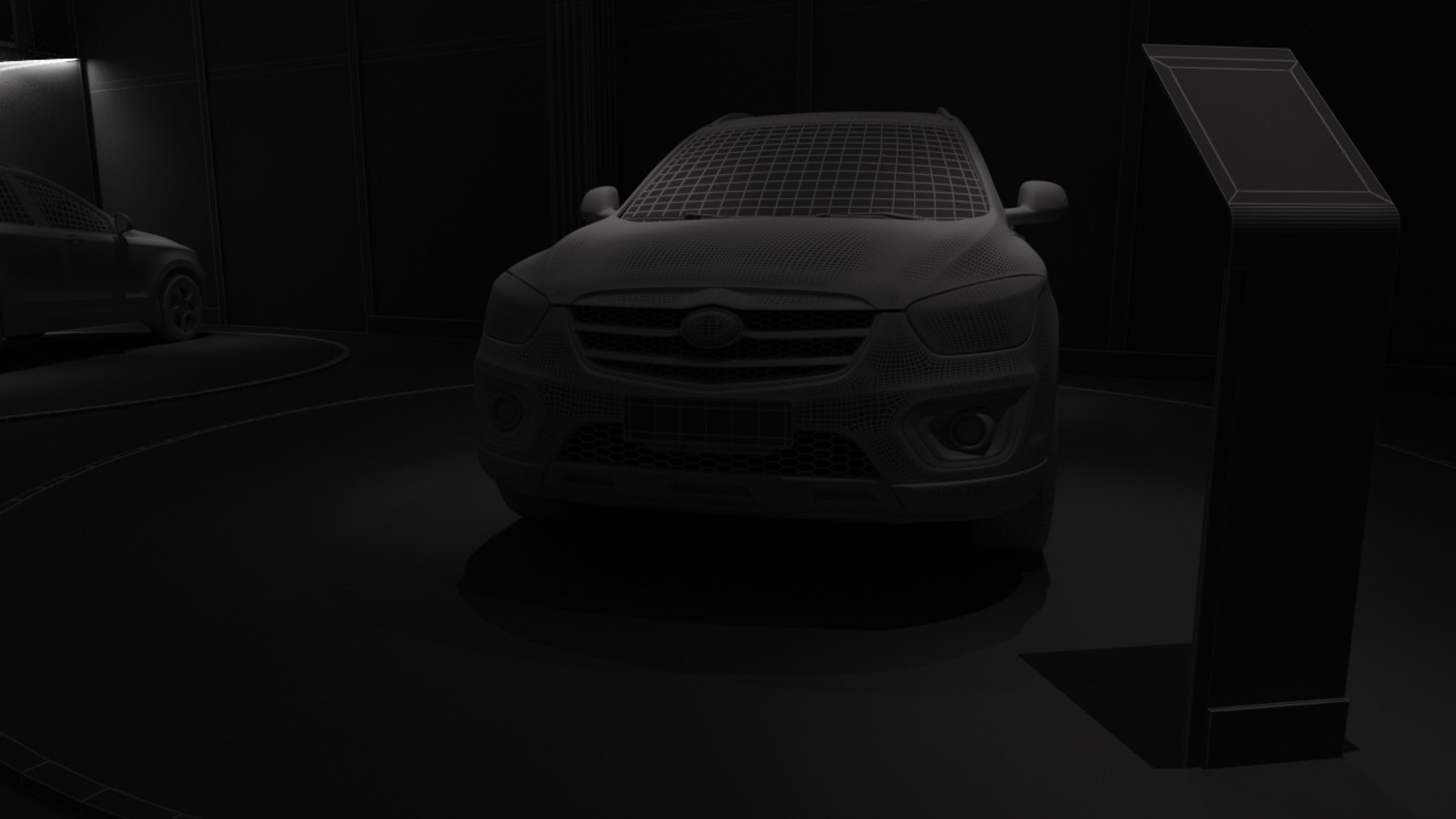 3D Automobile 4S Shop model - TurboSquid 1910654