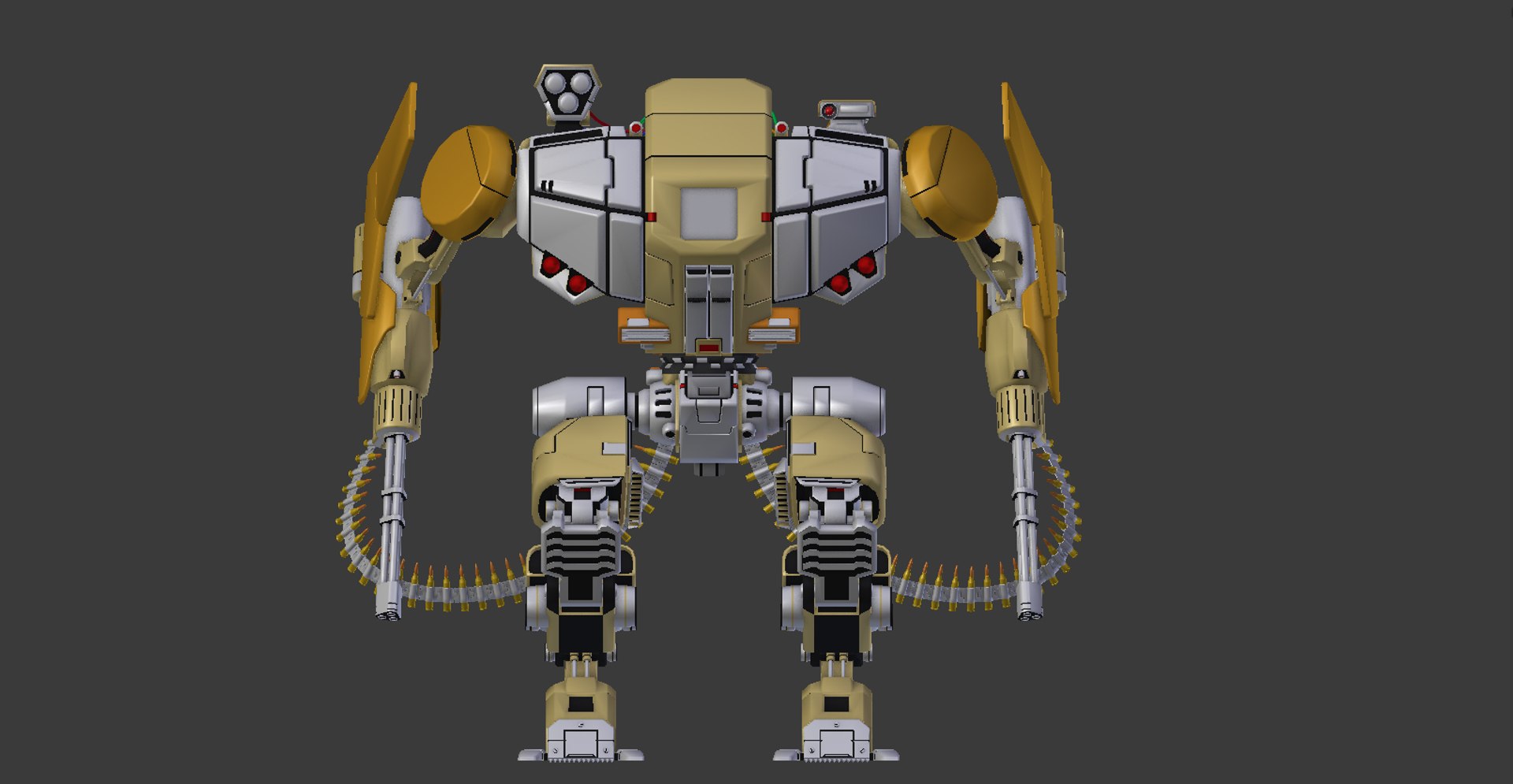 3D Heavy Mech - TurboSquid 1207968
