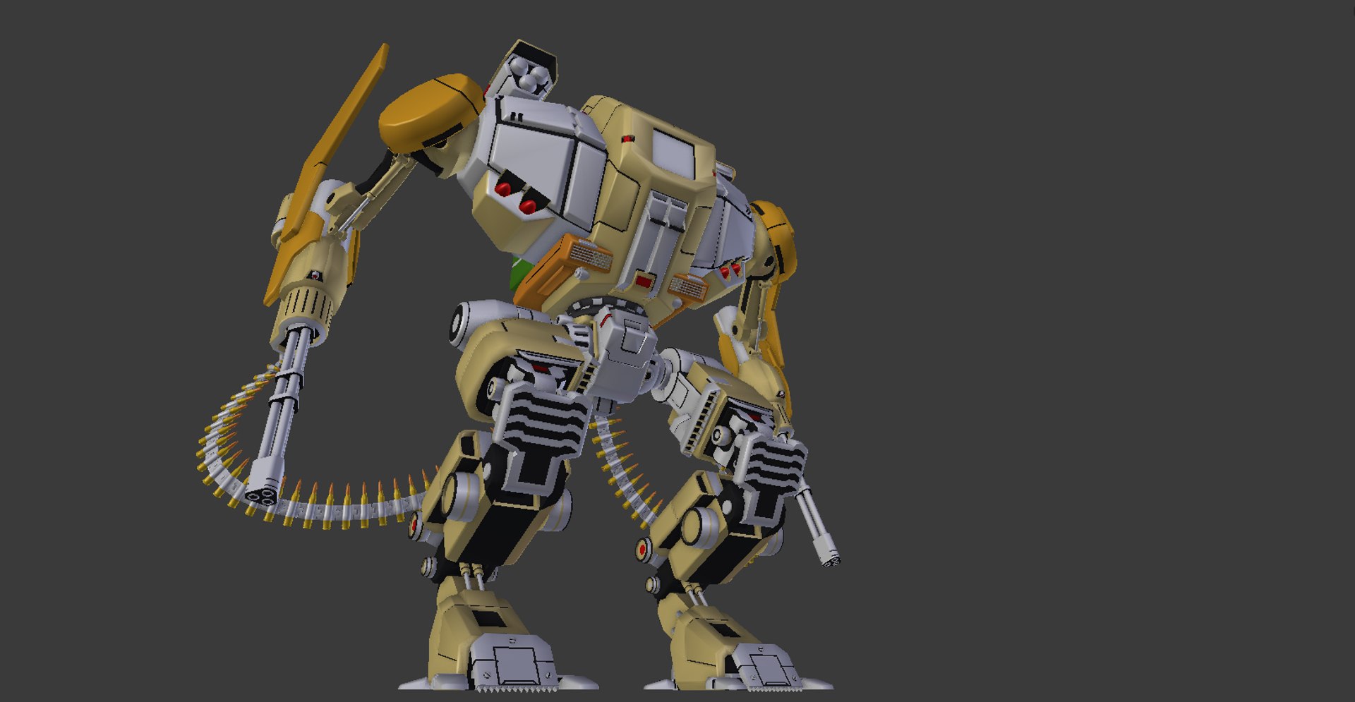 3D Heavy Mech - TurboSquid 1207968