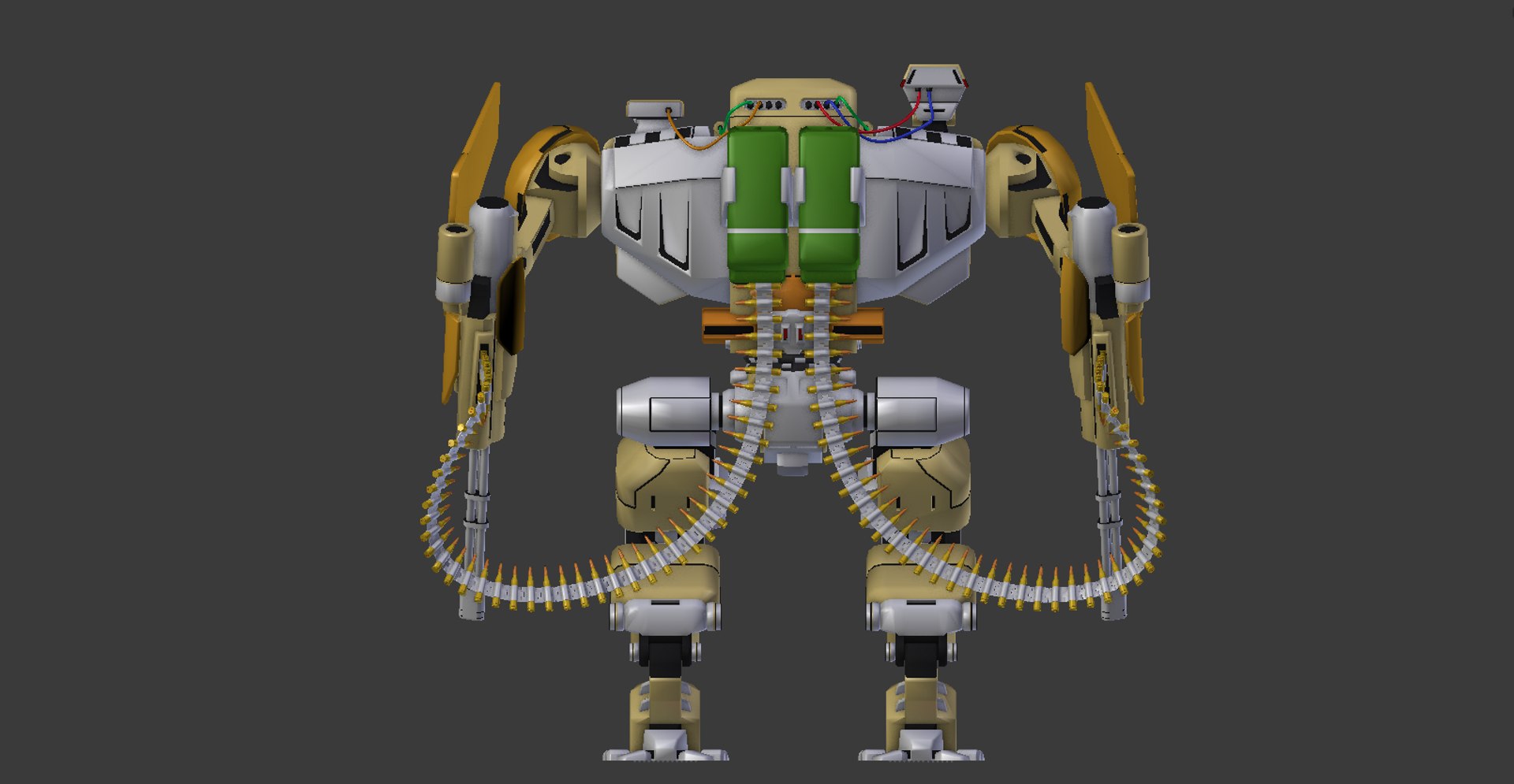 3D Heavy Mech - TurboSquid 1207968