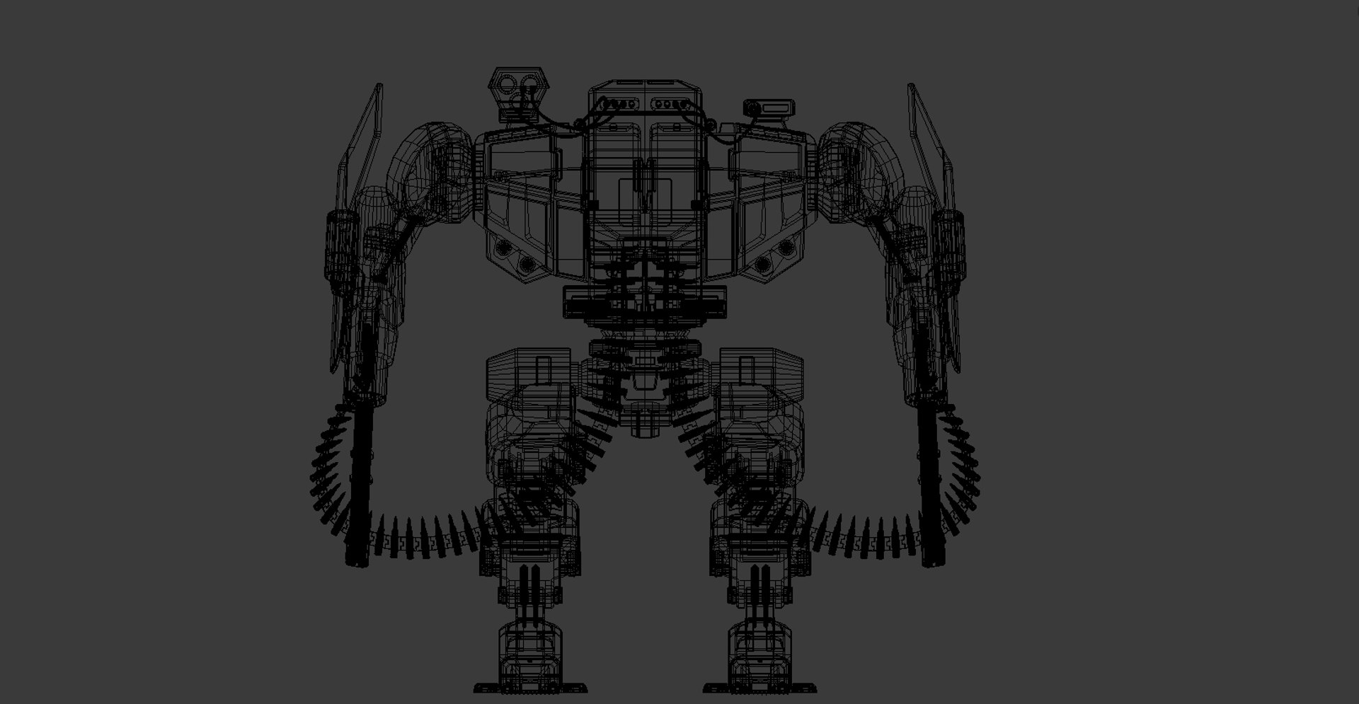 3D Heavy Mech - TurboSquid 1207968