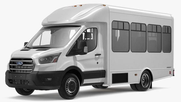 Executive shuttle bus transit 3D - TurboSquid 1605958