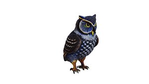 Screech Owl 3D Models for Download | TurboSquid