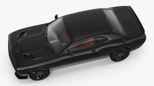 닷지 챌린저 SRT 심플 인테리어 3D 모델 - TurboSquid 2205365