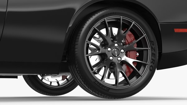 닷지 챌린저 SRT 심플 인테리어 3D 모델 - TurboSquid 2205365