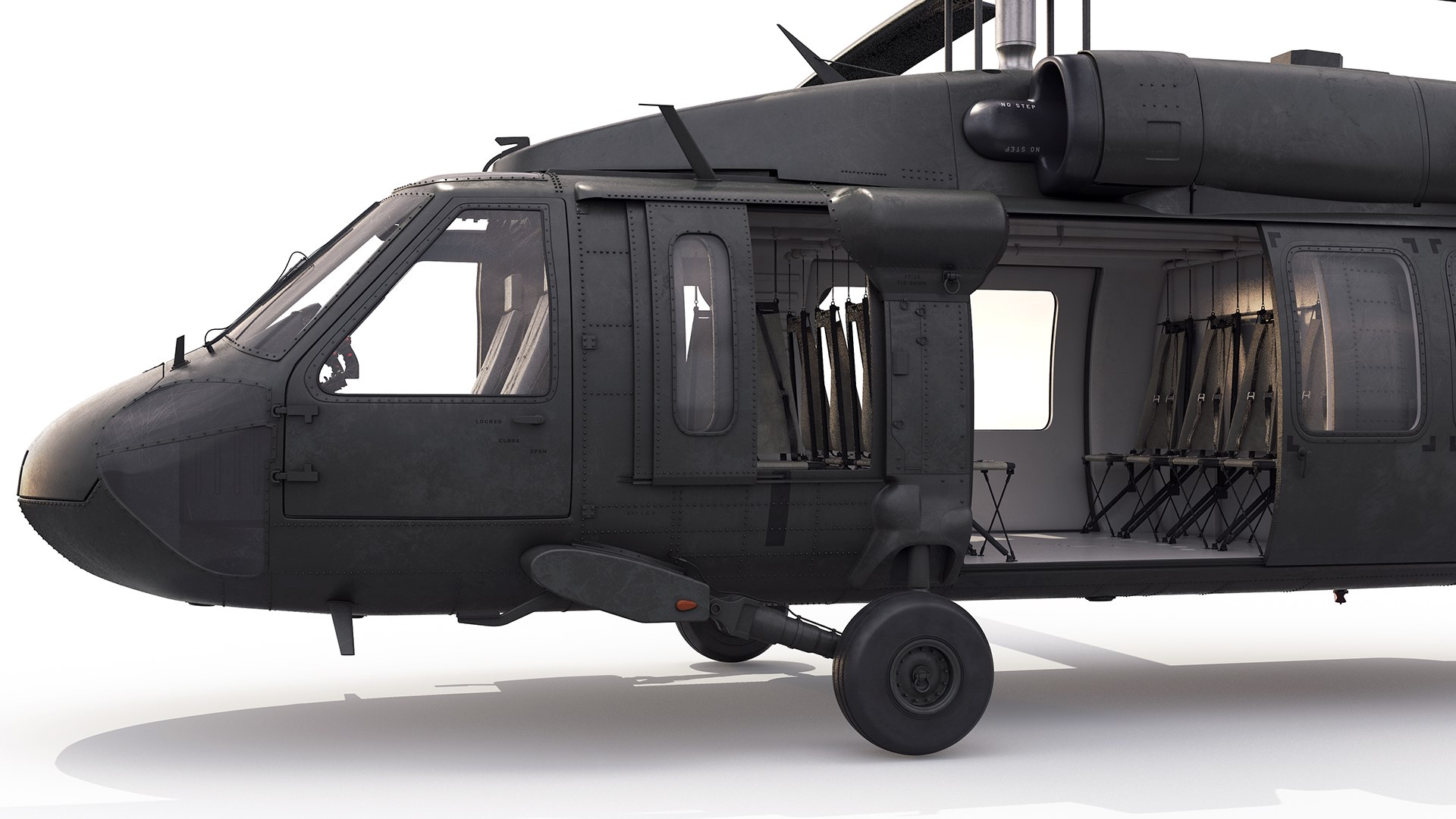 3D UH-60M Black Hawk Model - TurboSquid 2229341