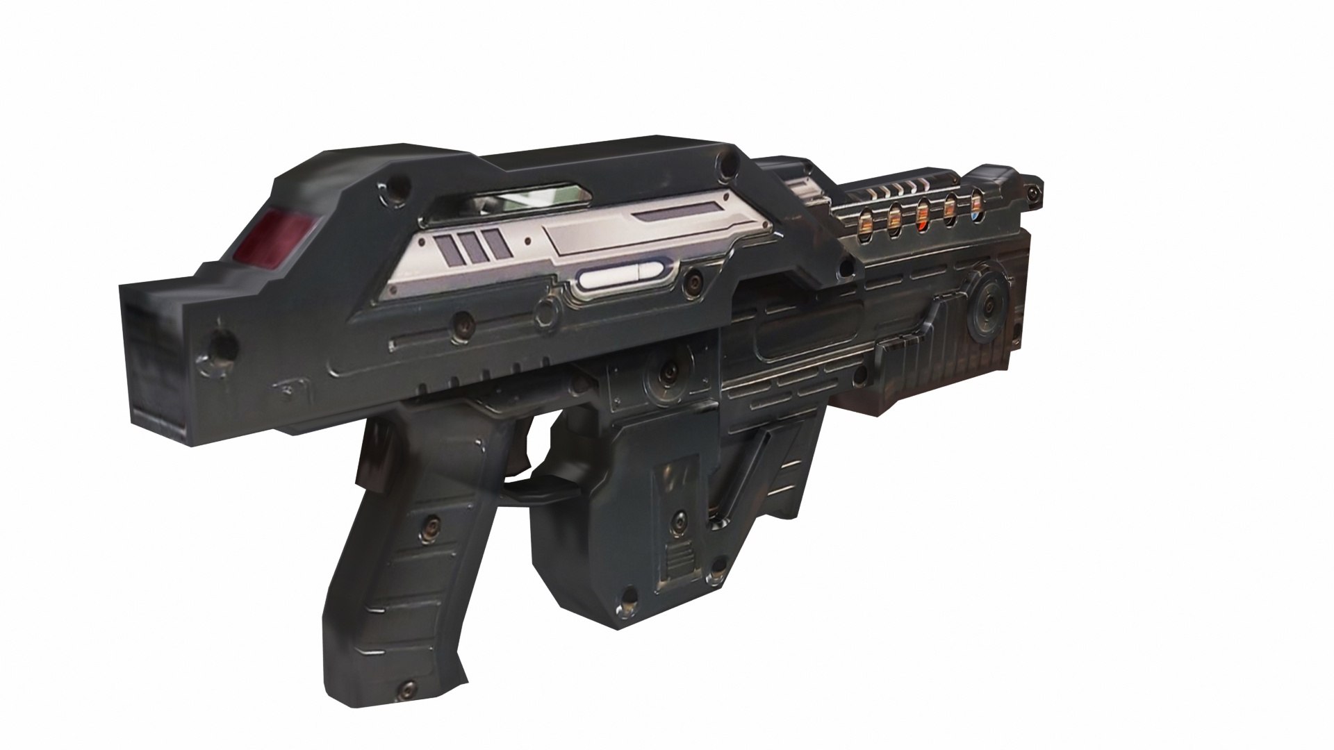 3D Futuristic Gun Model - TurboSquid 1497933