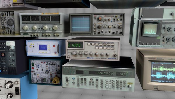 Vintage electronics model - TurboSquid 1497748