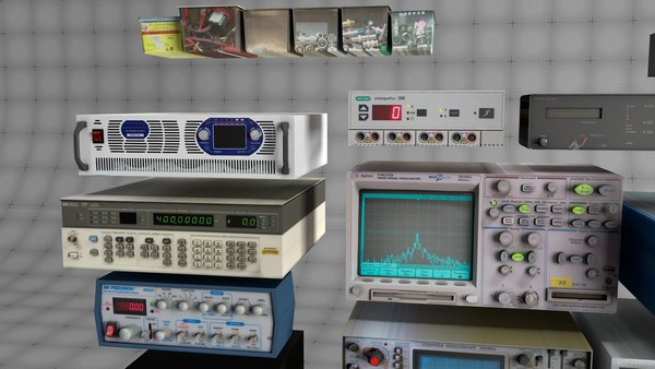 Vintage electronics model - TurboSquid 1497748